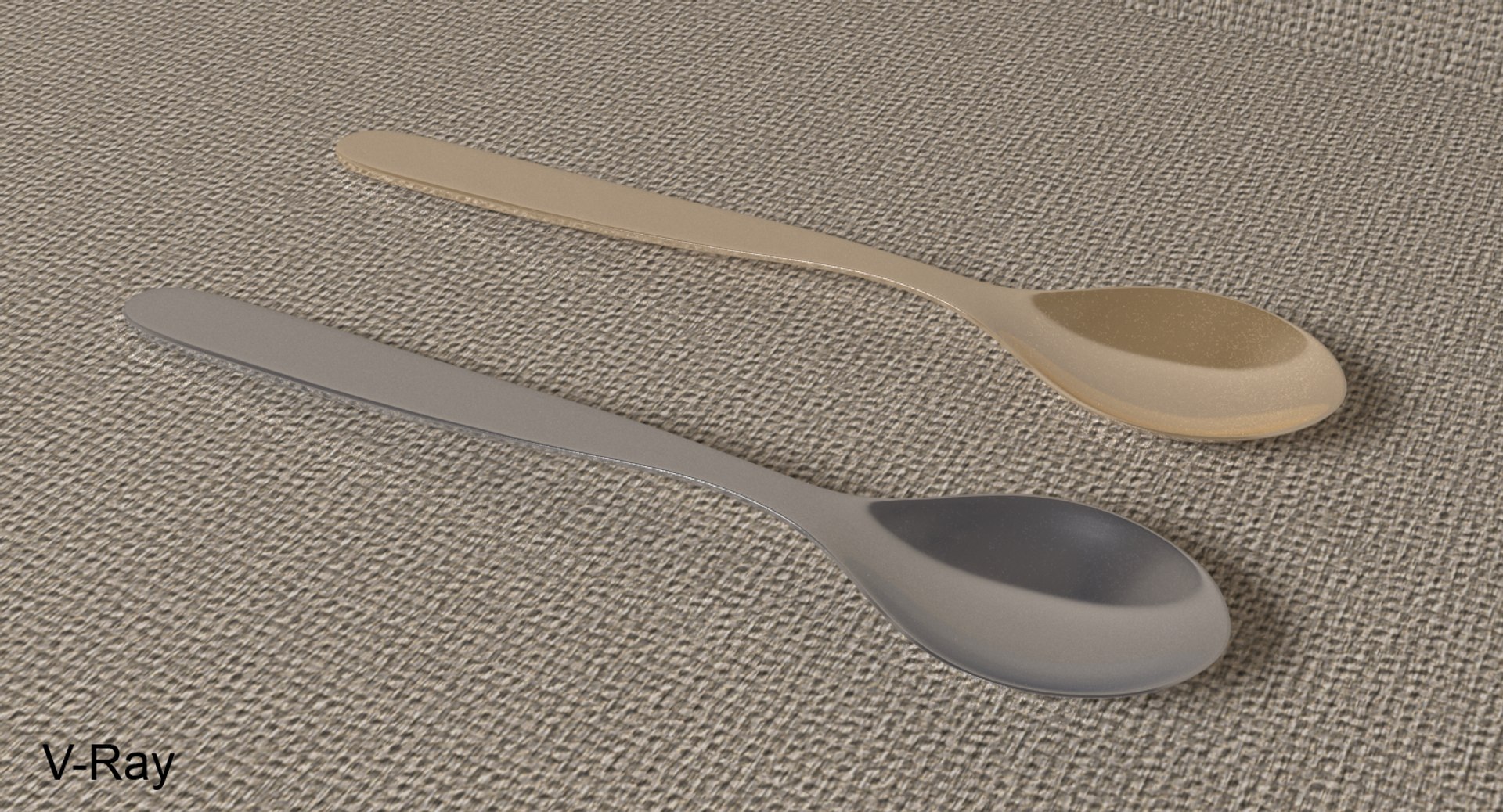 3D Model Teaspoon Tea Spoon - TurboSquid 1288209