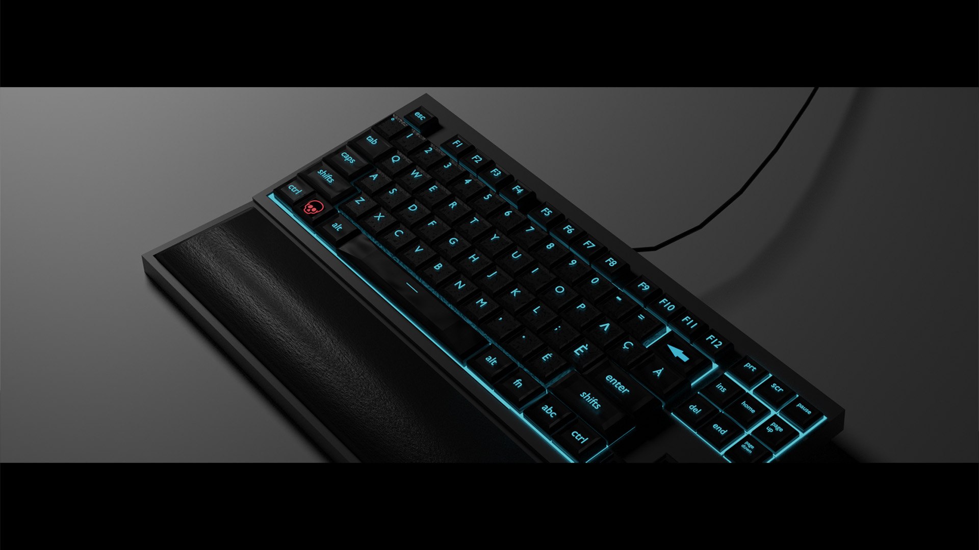 LED Gamer Keyboard FBX Blender 3D Model - TurboSquid 1993973