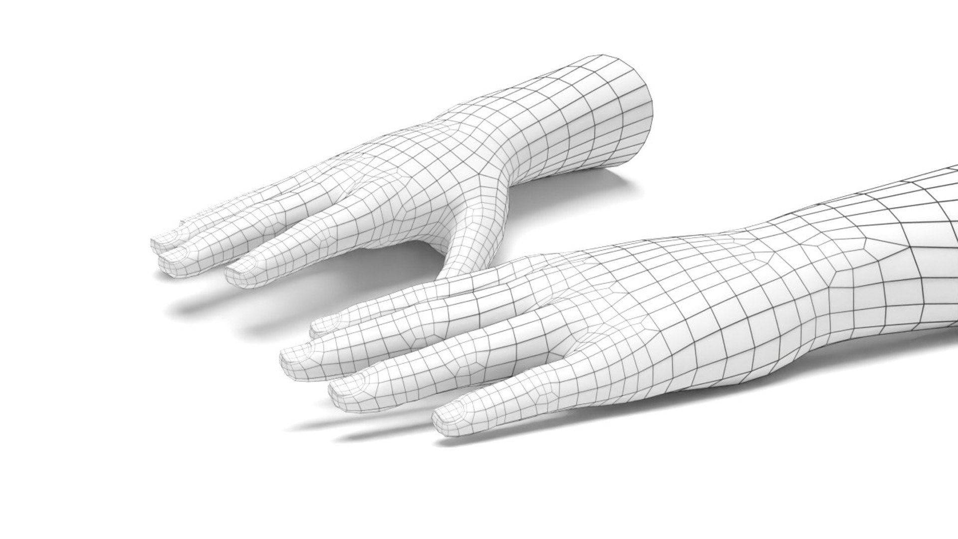 3D Male Rigged Hands - TurboSquid 2144061