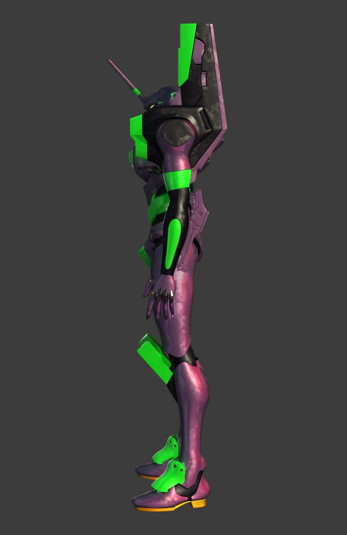 EVA At The Beginning Of EVA Evangelion EVA YiHaoJi Machine 3D Model ...
