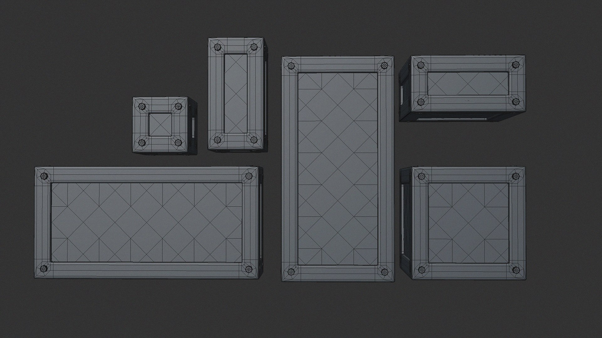 3D Mario Metal Box Platforms - TurboSquid 2192360