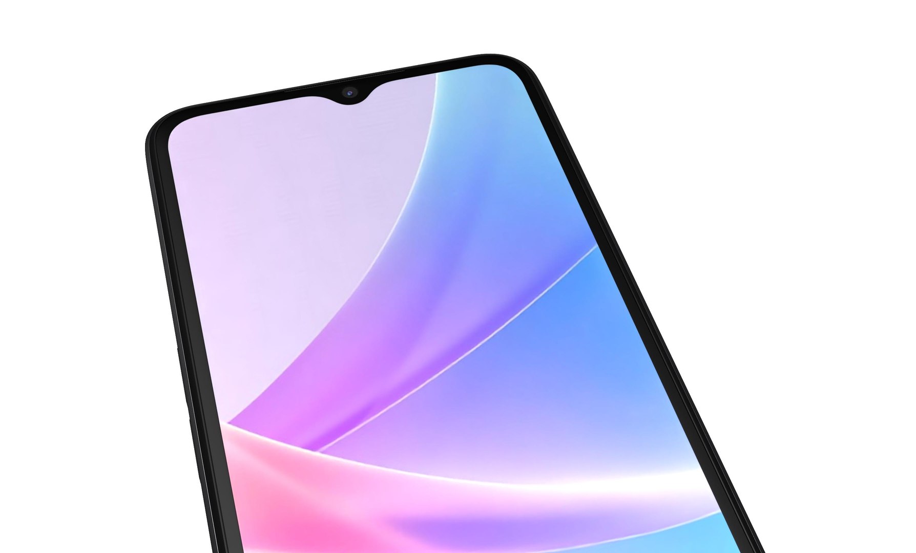 Oppo A58 Black 3D Model - TurboSquid 1997790