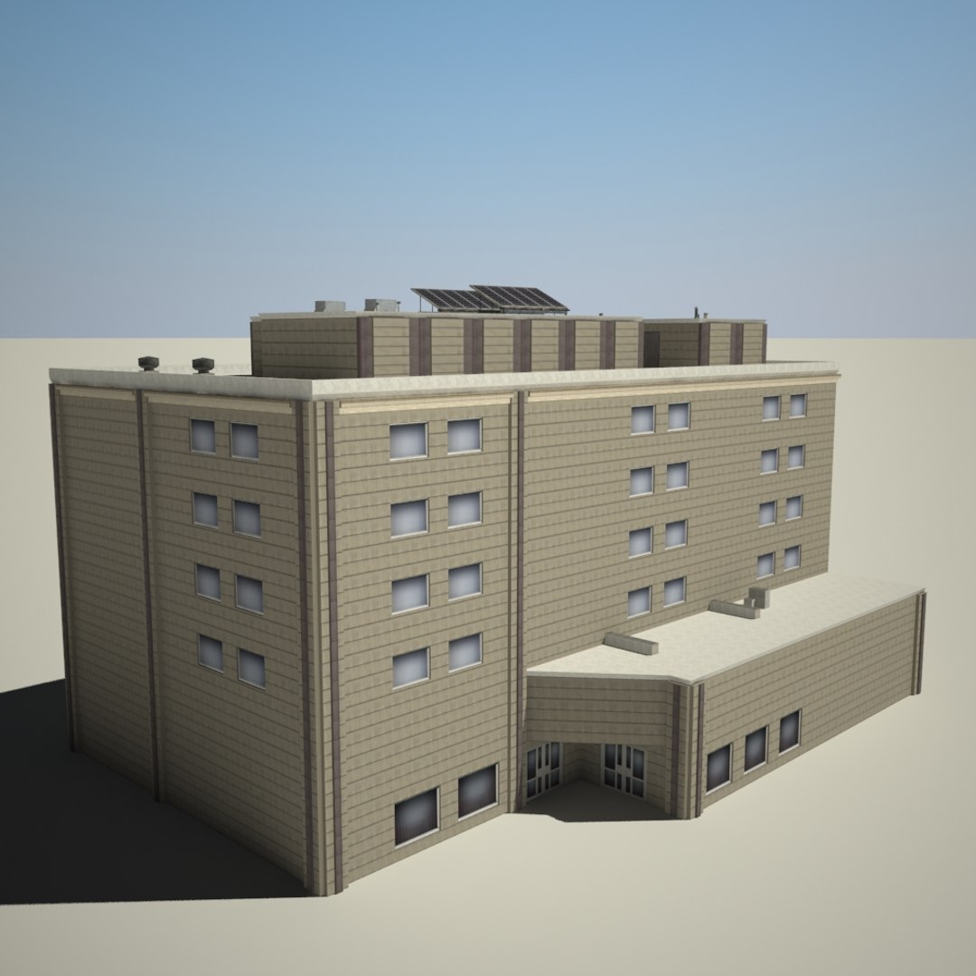 City Building 3d Model