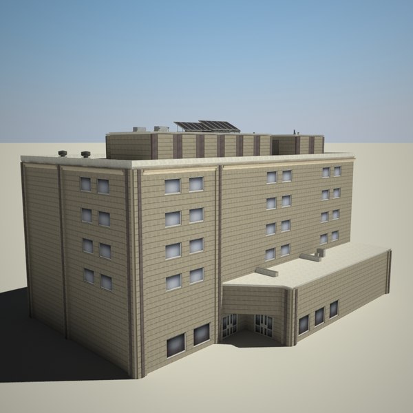 city building 3d model