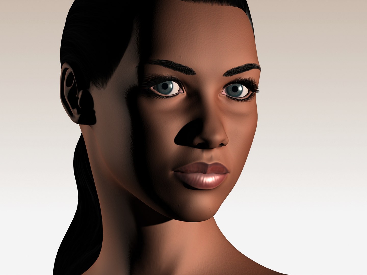 Maya Realistic Woman Naomi