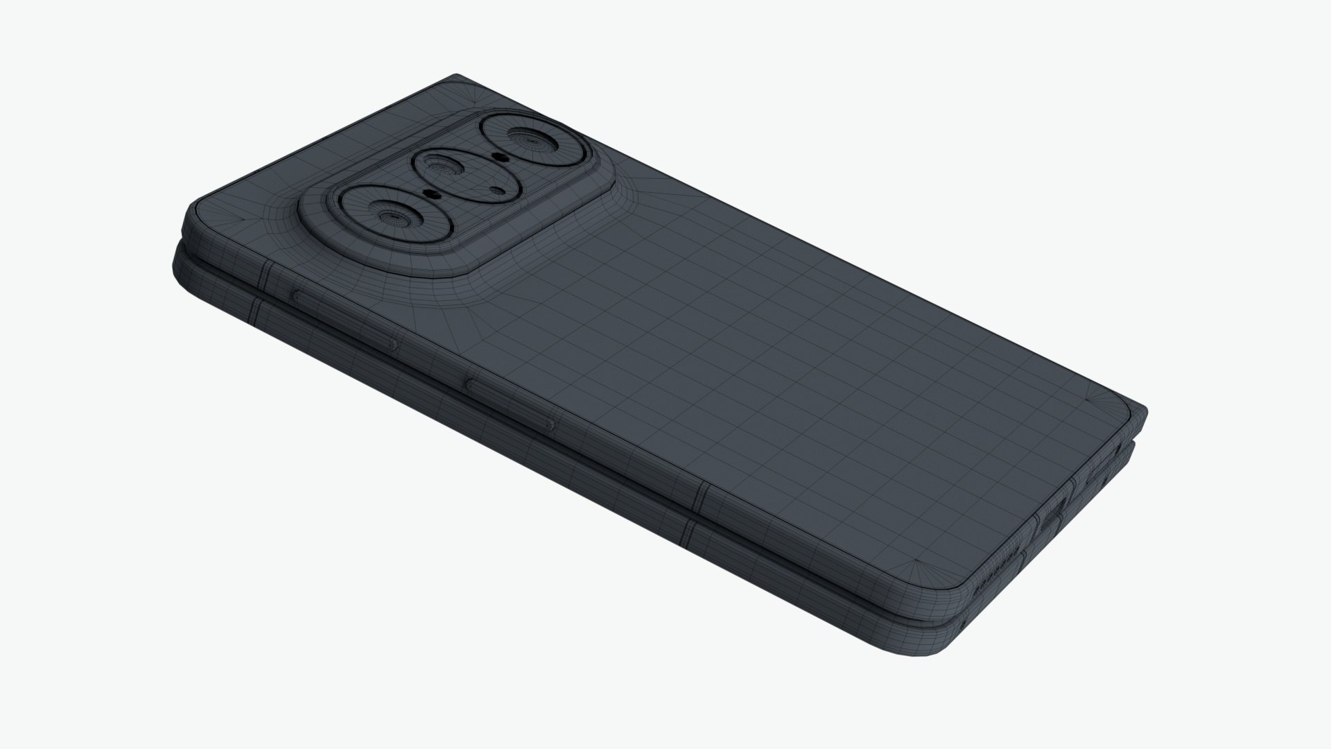 Huawei Pura X Max Interstellar Blue 3D Model - TurboSquid 2574350
