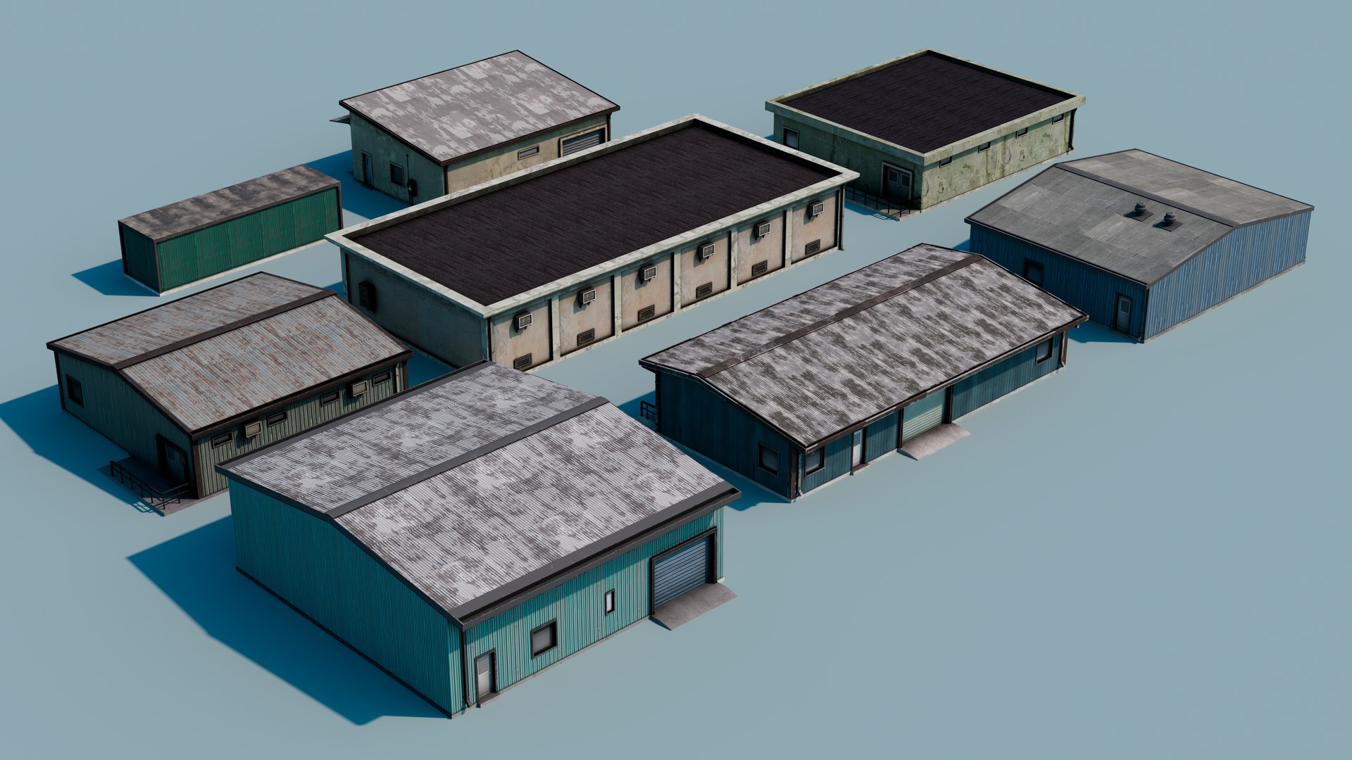 Warehouse Collection 3D Model - TurboSquid 2193792