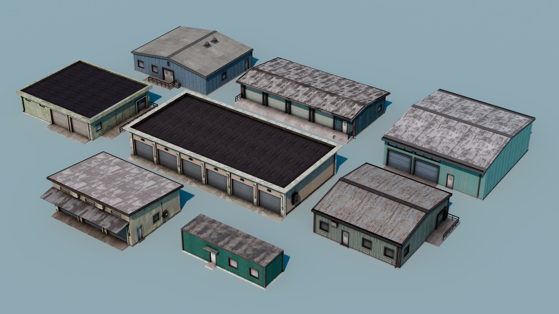 Warehouse Collection 3D Model - TurboSquid 2193792
