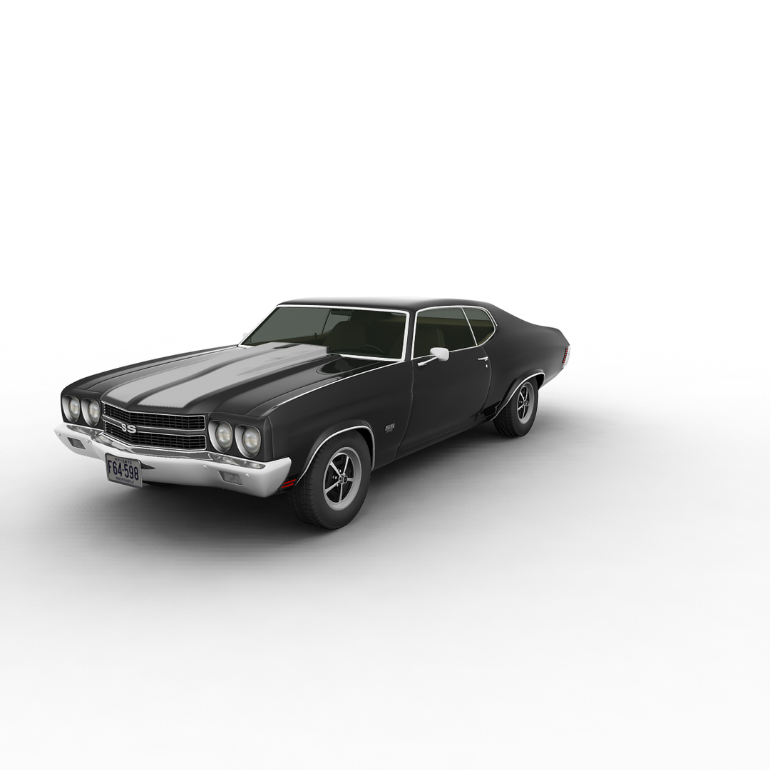 Chevrolet Chevelle 1970 3d Model