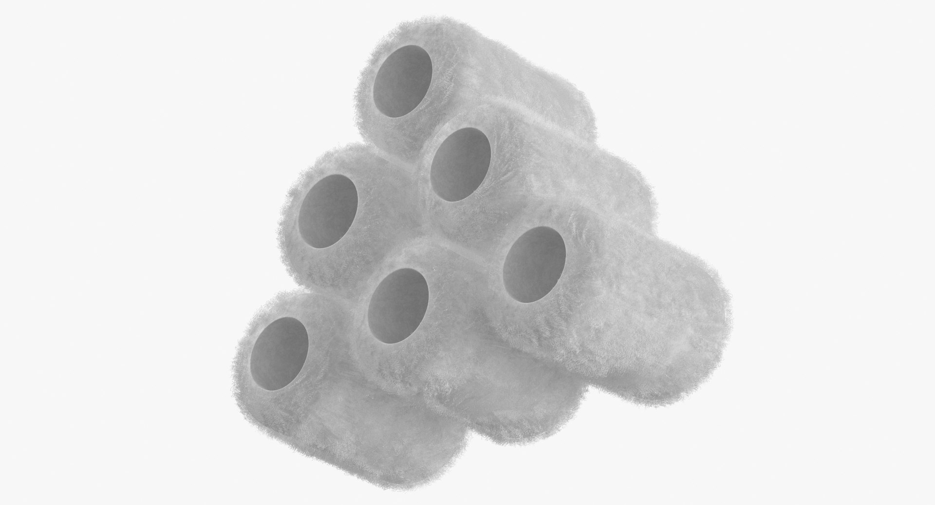 Paint Roller 4 Inch Pile 3D Model - TurboSquid 2239097