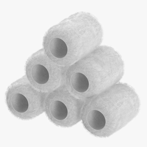 modelo 3d Rodillo de pintura de 4 pulgadas - TurboSquid 2239097