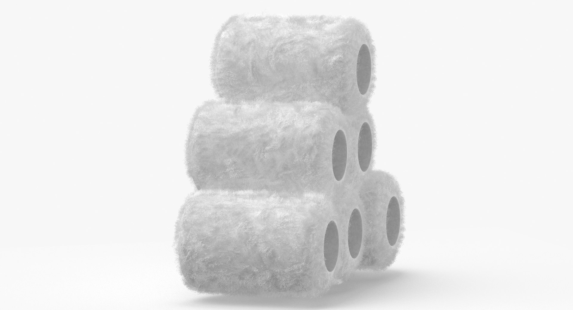Paint Roller 4 Inch Pile 3D Model - TurboSquid 2239097