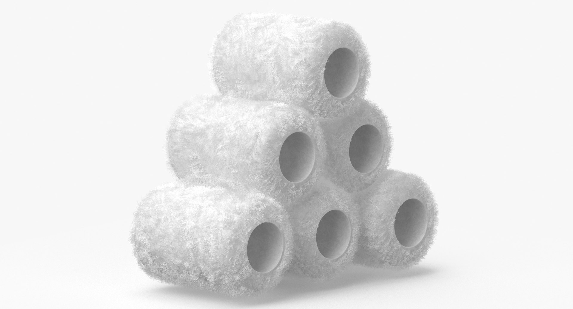 Paint Roller 4 Inch Pile 3D Model - TurboSquid 2239097