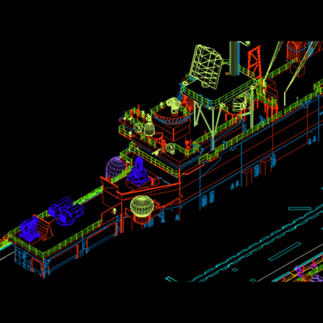3d Model Lhd 3 Ship