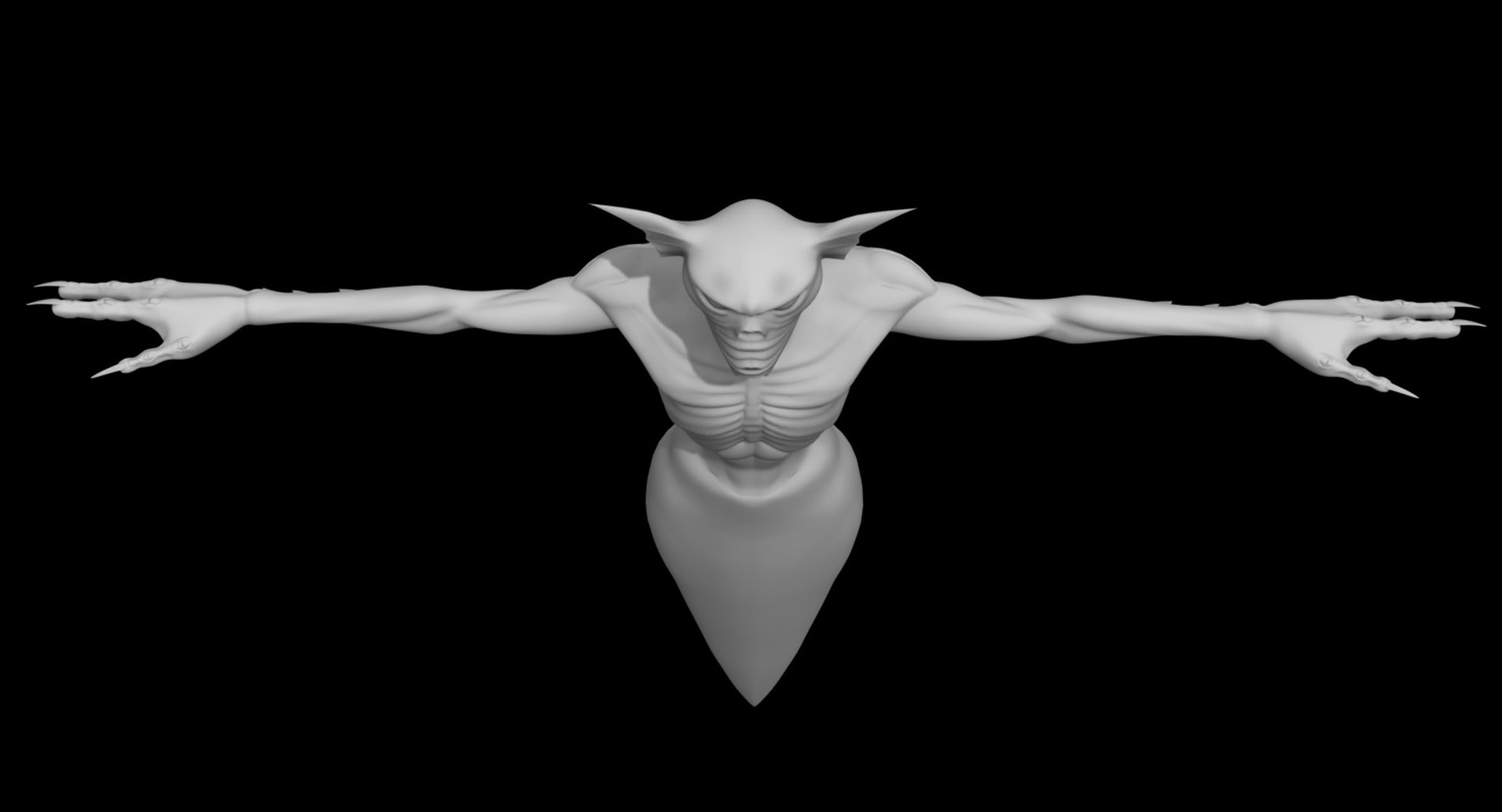 Ghost Creature 3D Model - TurboSquid 1527055