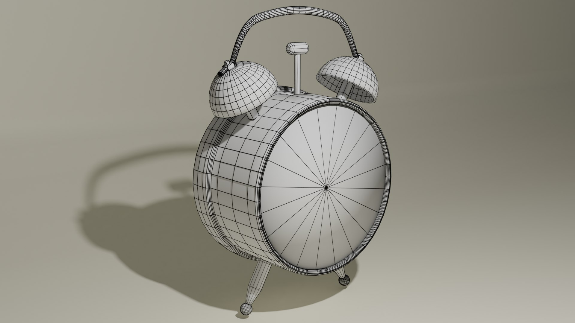 Free Tabletop Clock Model - TurboSquid 1737300