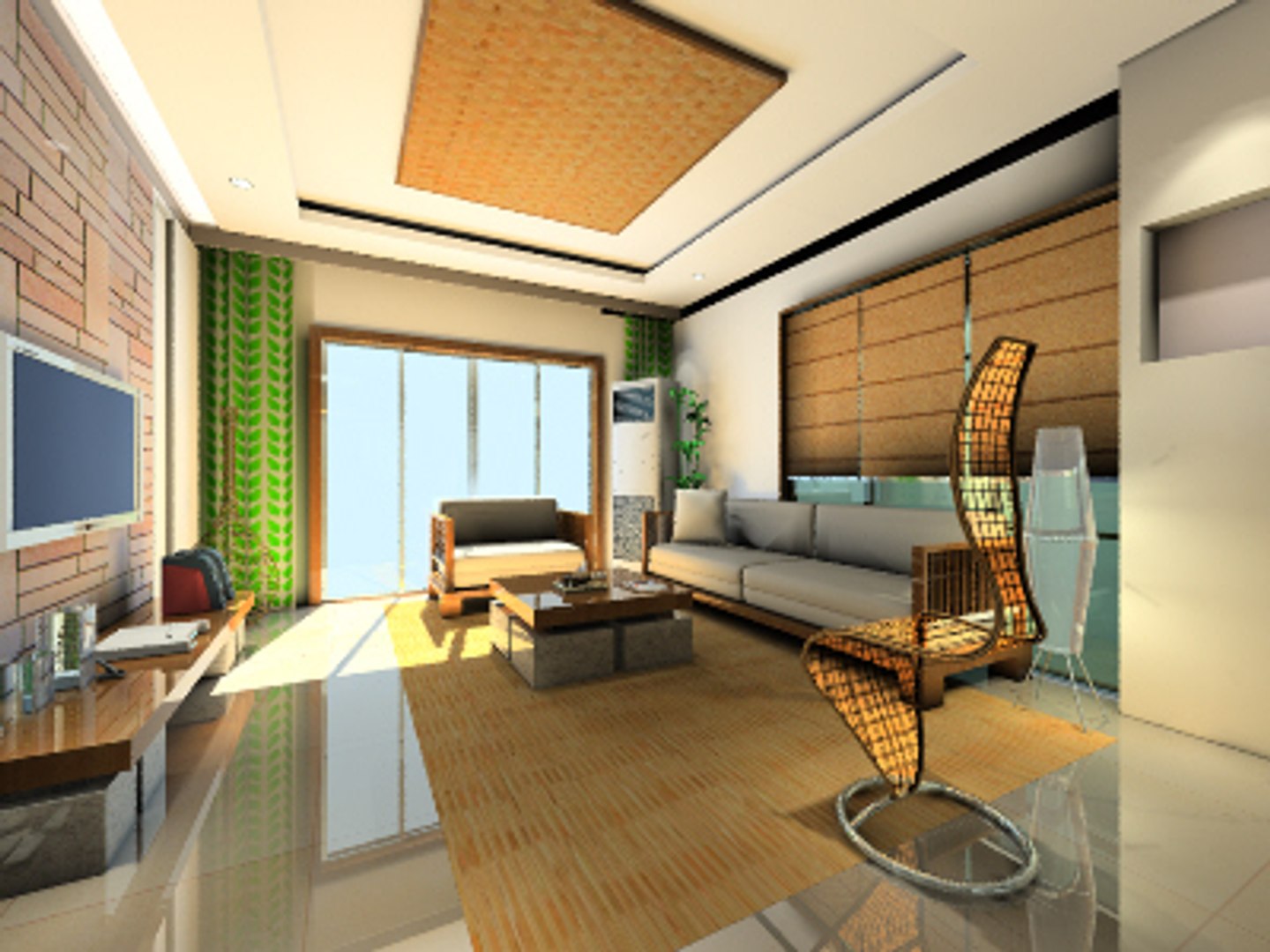 3d model of interior design