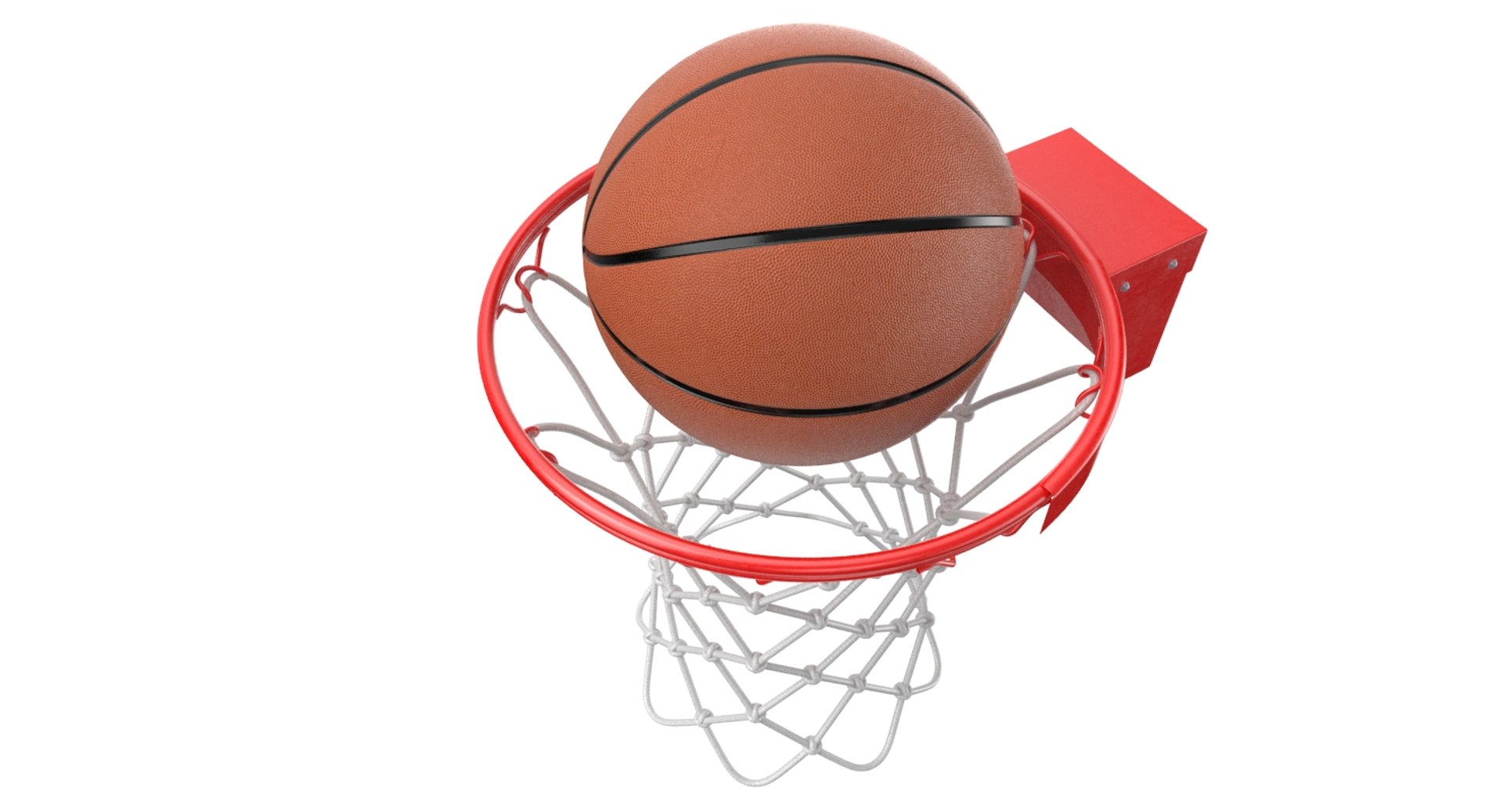 Basketball Rim Ball 3D Model - TurboSquid 1323021