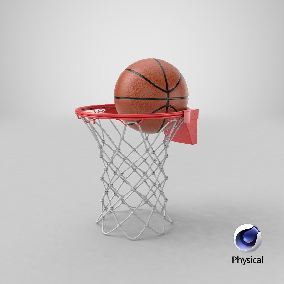 Basketball rim ball 3D model - TurboSquid 1323021