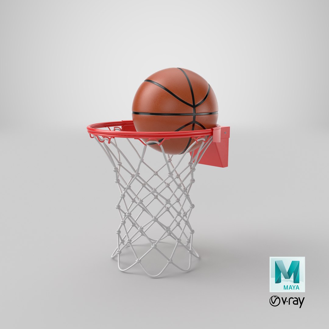 Basketball rim ball 3D model - TurboSquid 1323021