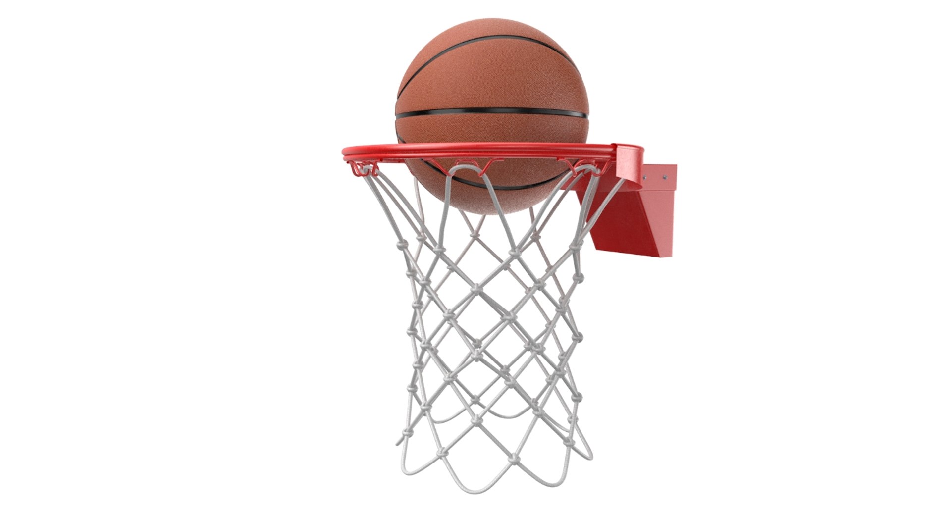 Basketball Rim Ball 3D Model - TurboSquid 1323021