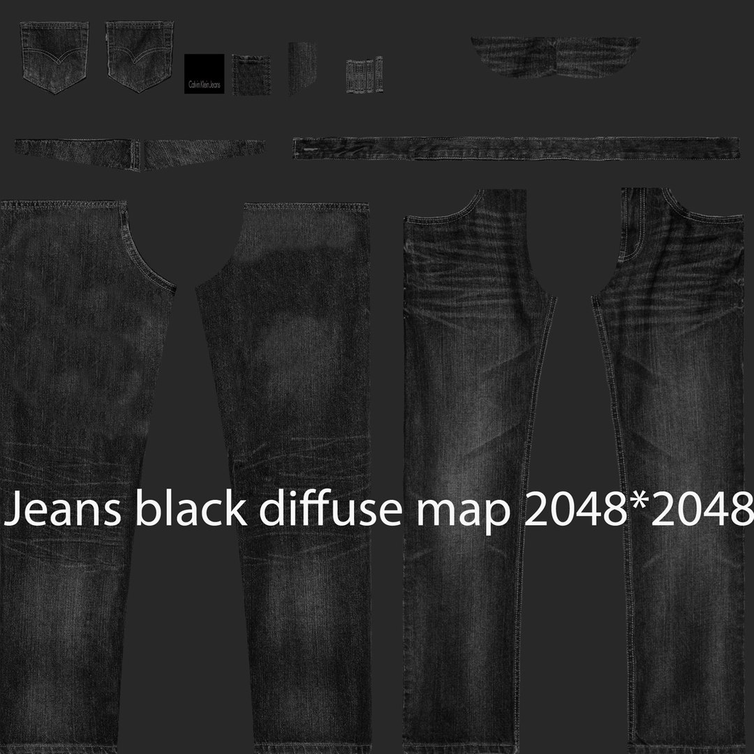 3d Man Jeans Set
