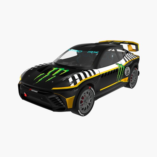 3D FC1-X Electric Rallycross SUV Robin Larsson - TurboSquid 1947488