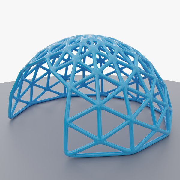 modelo 3d Jaula Cúpula 03 Triangular - TurboSquid 2254998