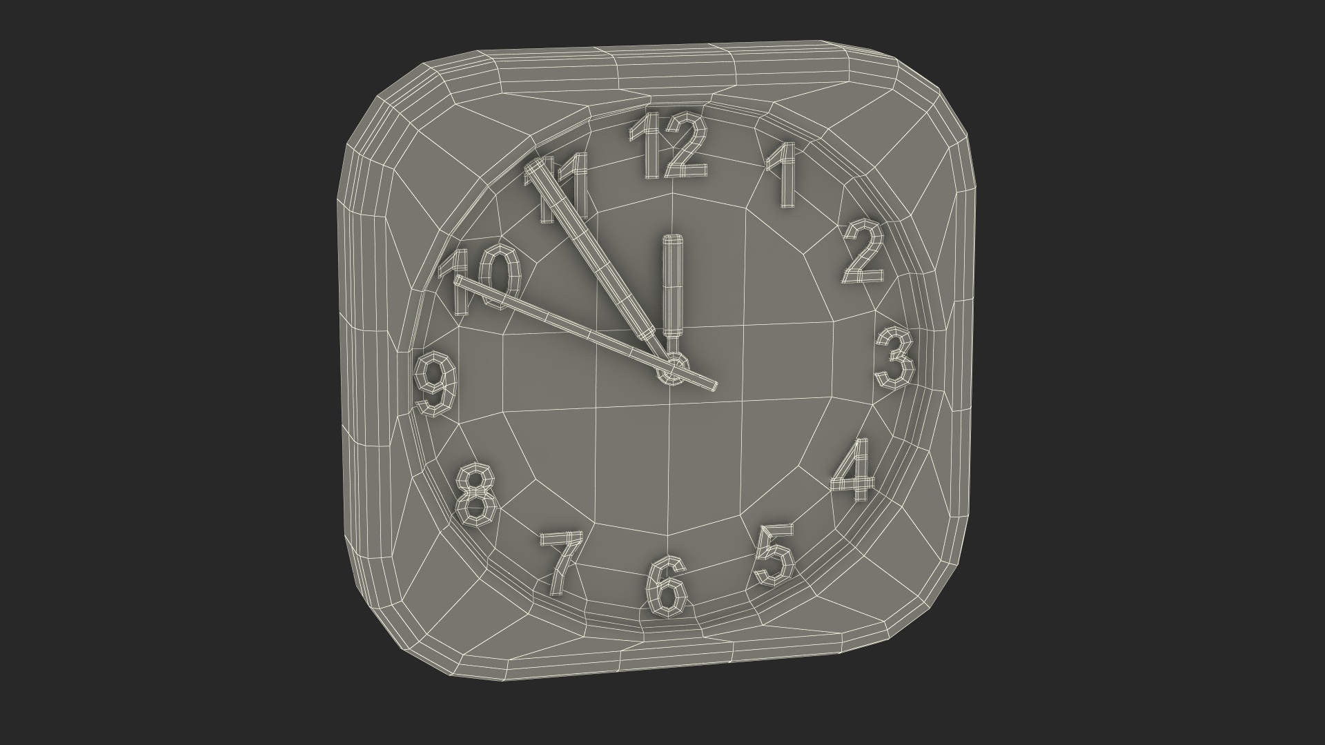 3D IPhone IOS Clock Icon Model - TurboSquid 2218486