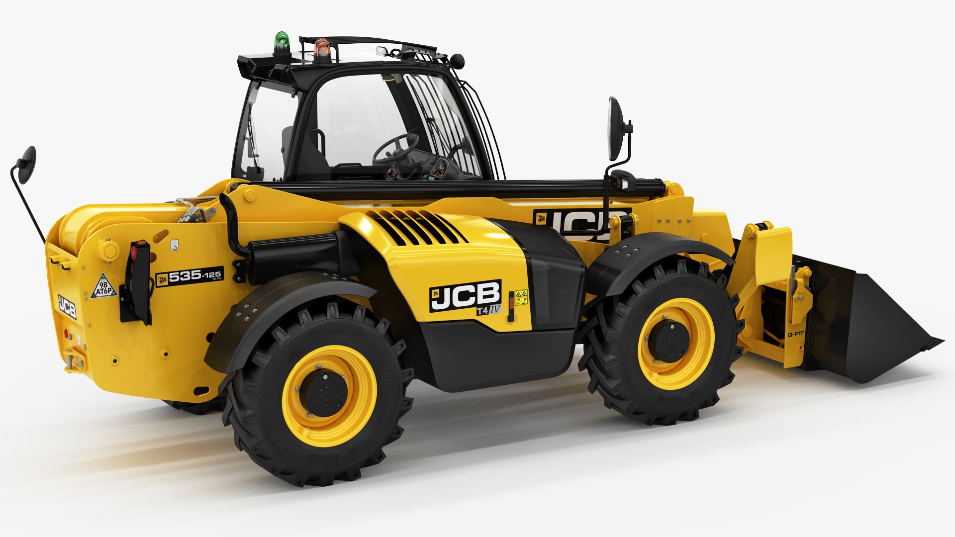 3D Telehandler JCB 535-125 Loader Shovel model - TurboSquid 2039013