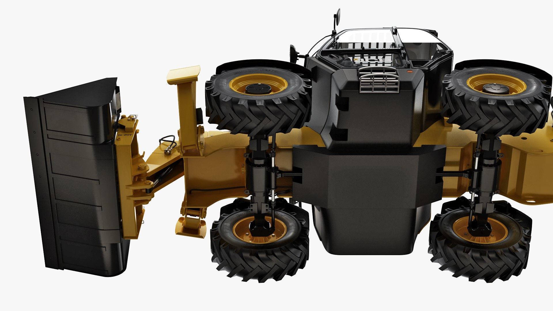 3D Telehandler JCB 535-125 Loader Shovel model - TurboSquid 2039013