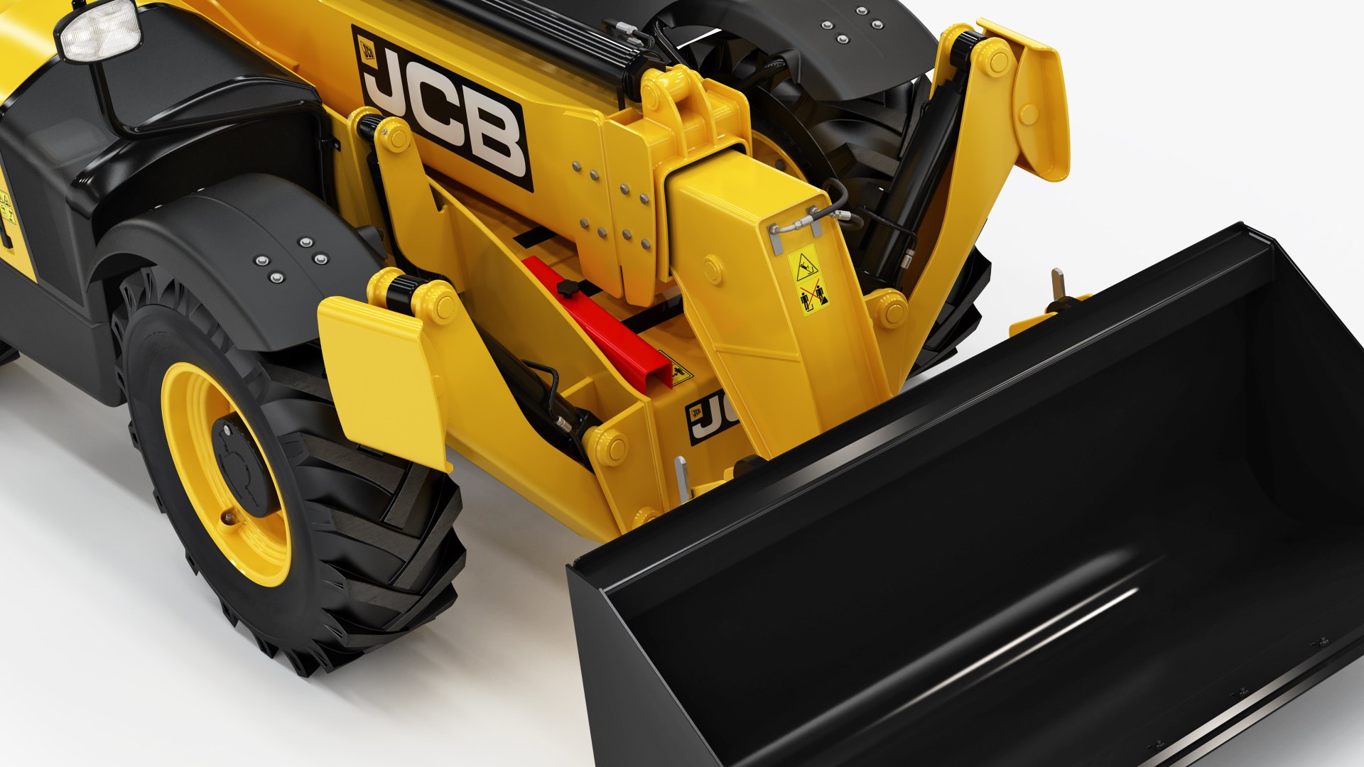 3D Telehandler JCB 535-125 Loader Shovel model - TurboSquid 2039013
