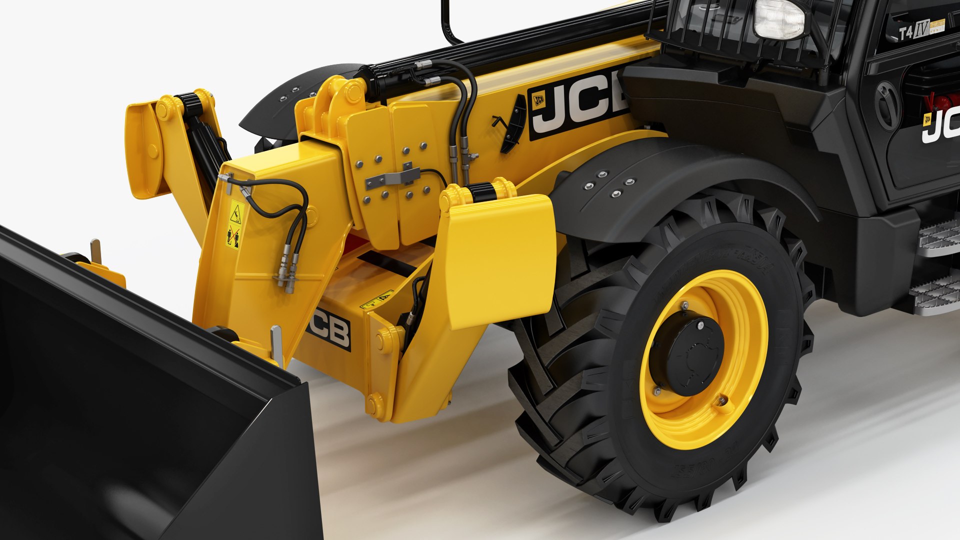 3D Telehandler JCB 535-125 Loader Shovel model - TurboSquid 2039013