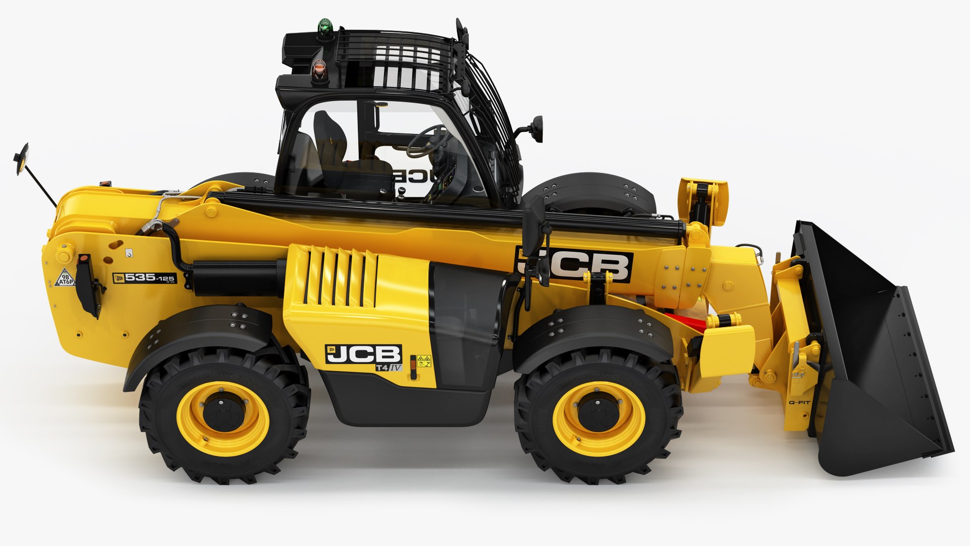 3D Telehandler JCB 535-125 Loader Shovel model - TurboSquid 2039013