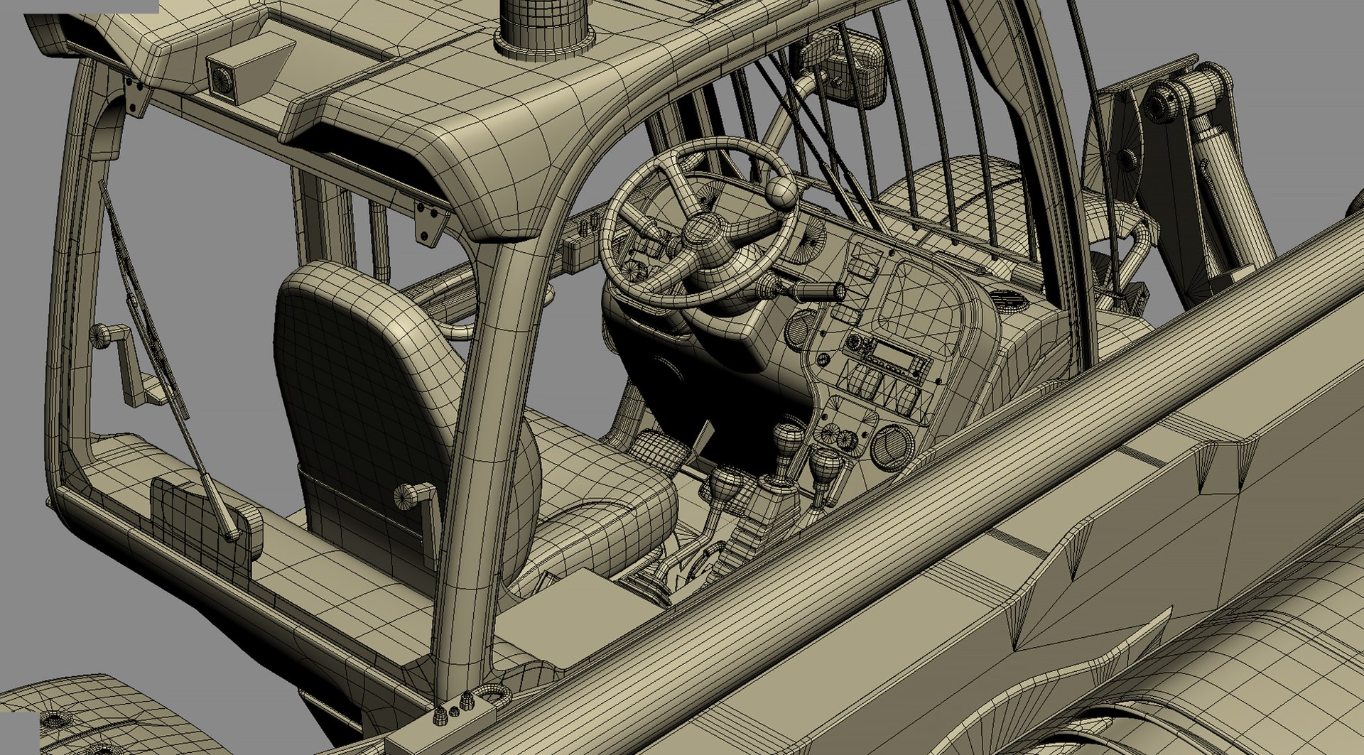 3D Telehandler JCB 535-125 Loader Shovel model - TurboSquid 2039013