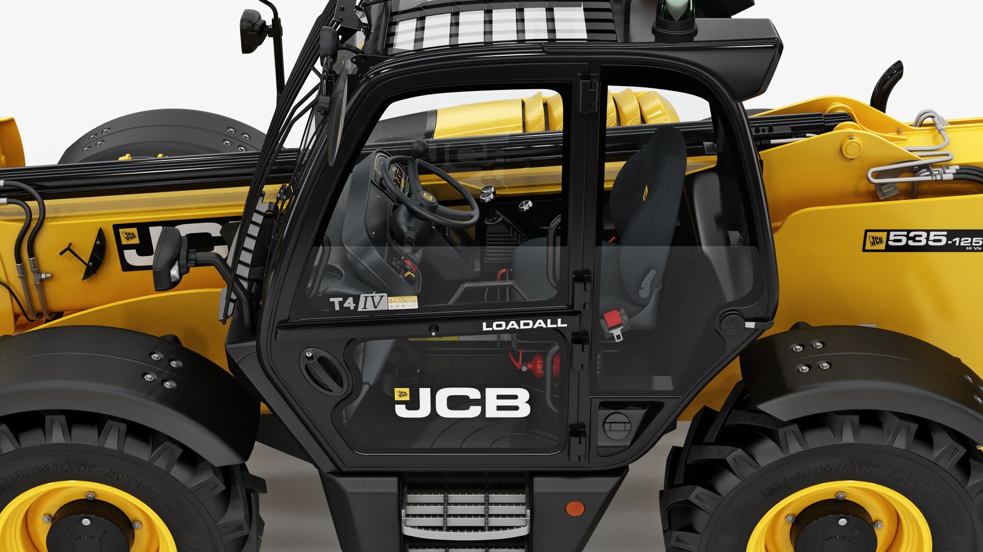 3D Telehandler JCB 535-125 Loader Shovel model - TurboSquid 2039013