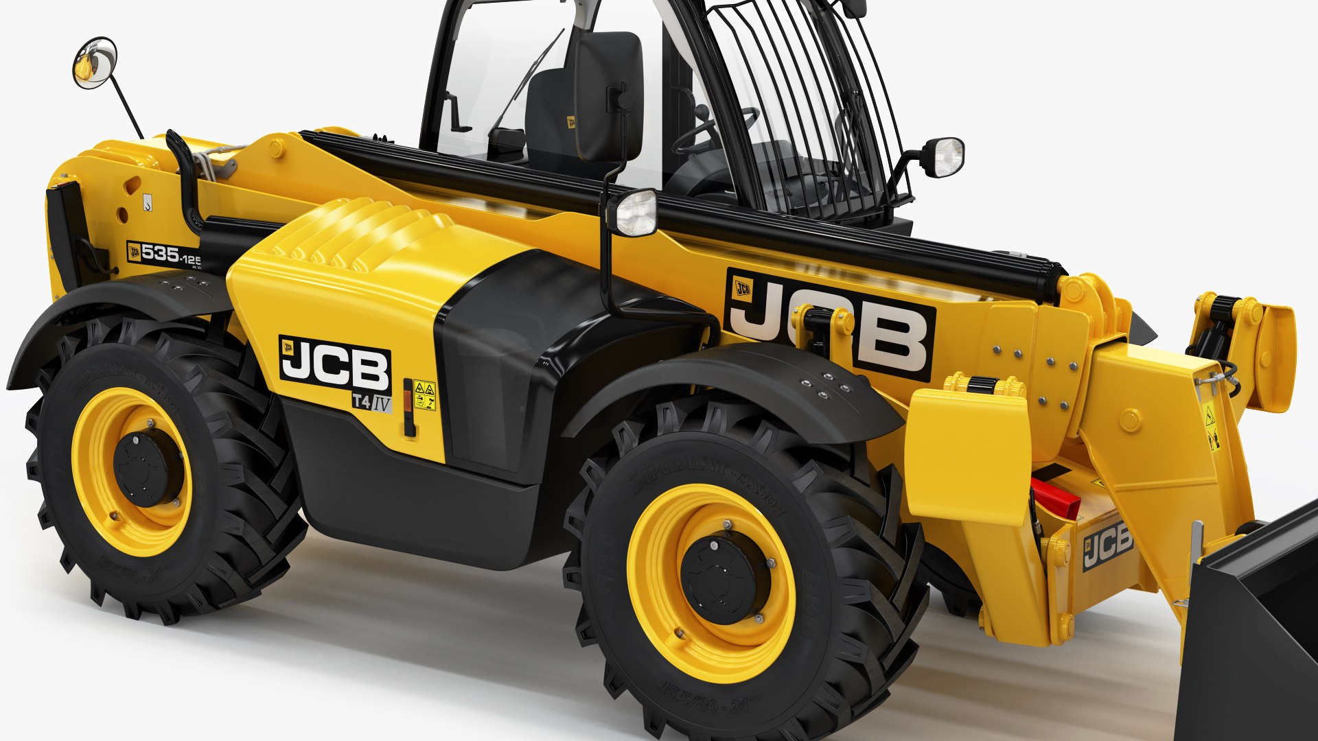 3D Telehandler JCB 535-125 Loader Shovel model - TurboSquid 2039013