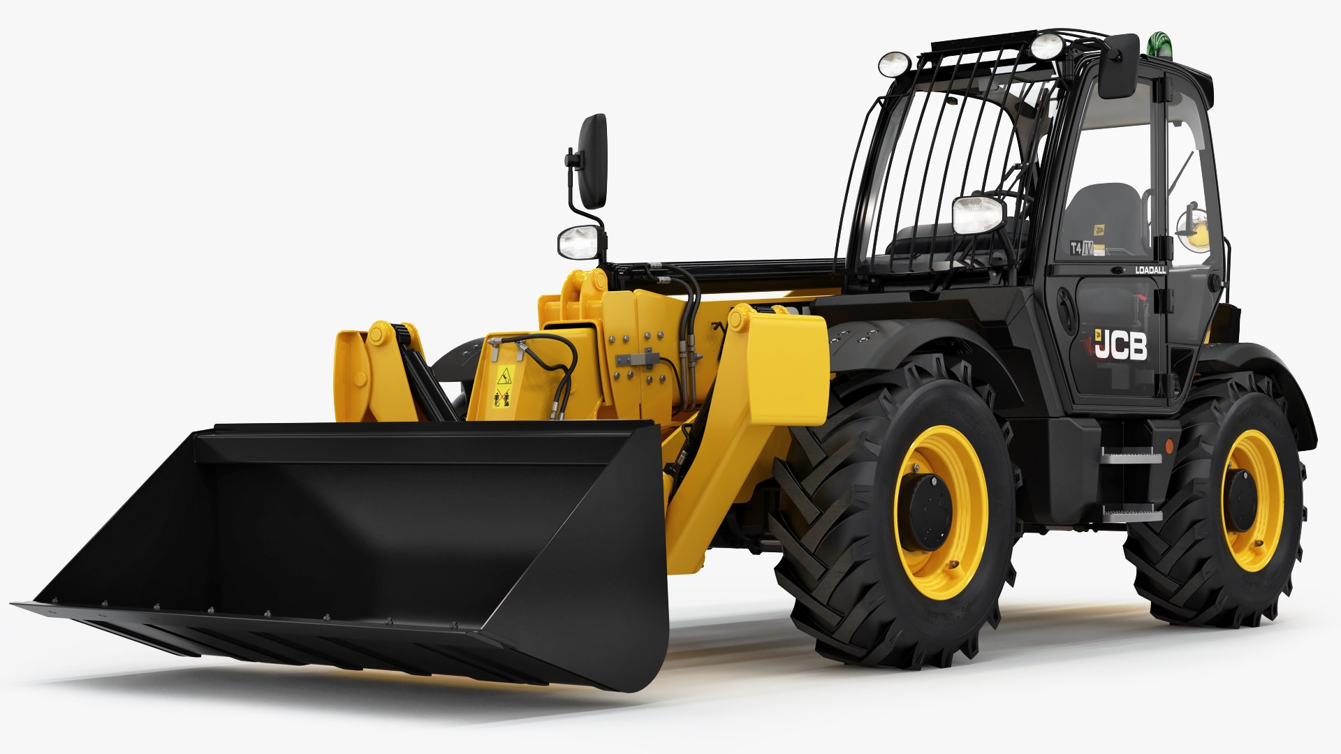 3D Telehandler JCB 535-125 Loader Shovel model - TurboSquid 2039013