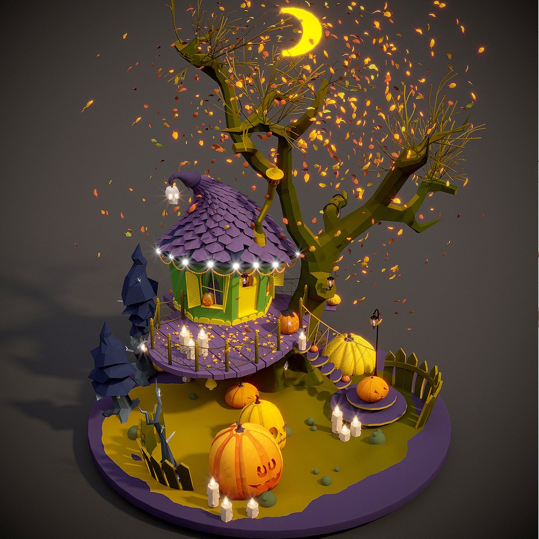 3D Halloween - TurboSquid 1804852