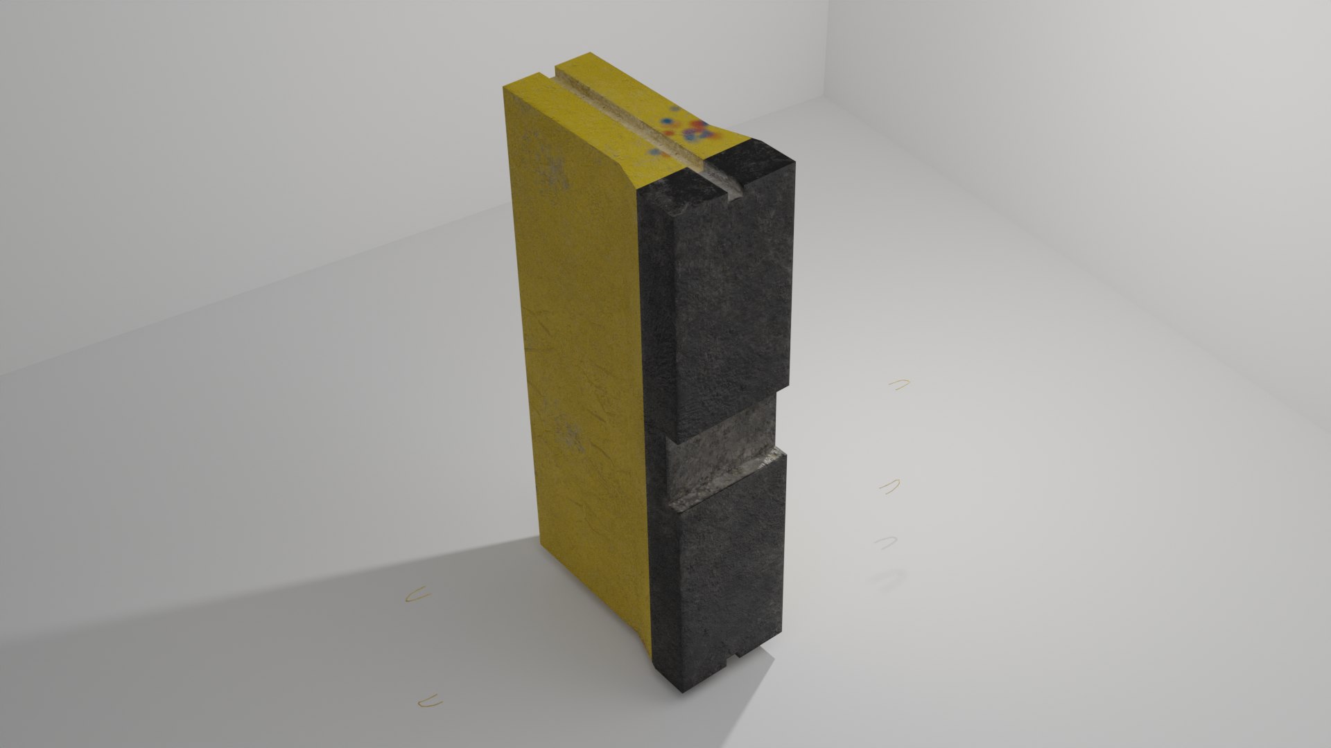 3D Road Block Model - TurboSquid 1955147