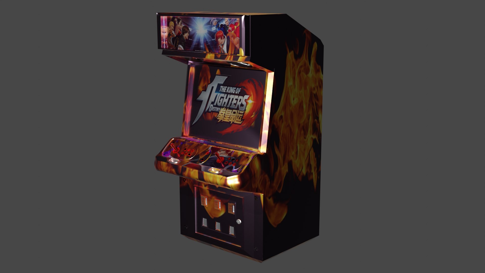 RETRO ARCADE MACHINE 3D Model - TurboSquid 2188361