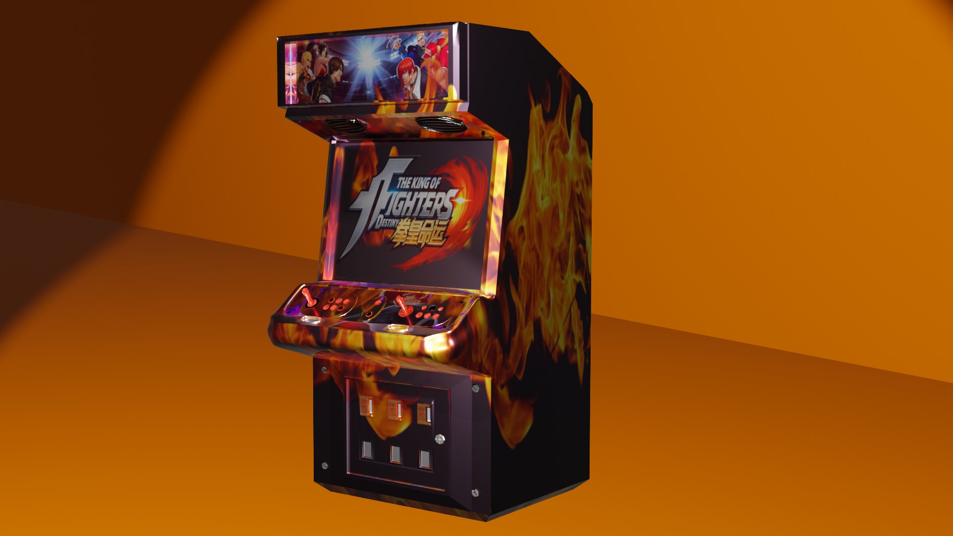 RETRO ARCADE MACHINE 3D Model - TurboSquid 2188361