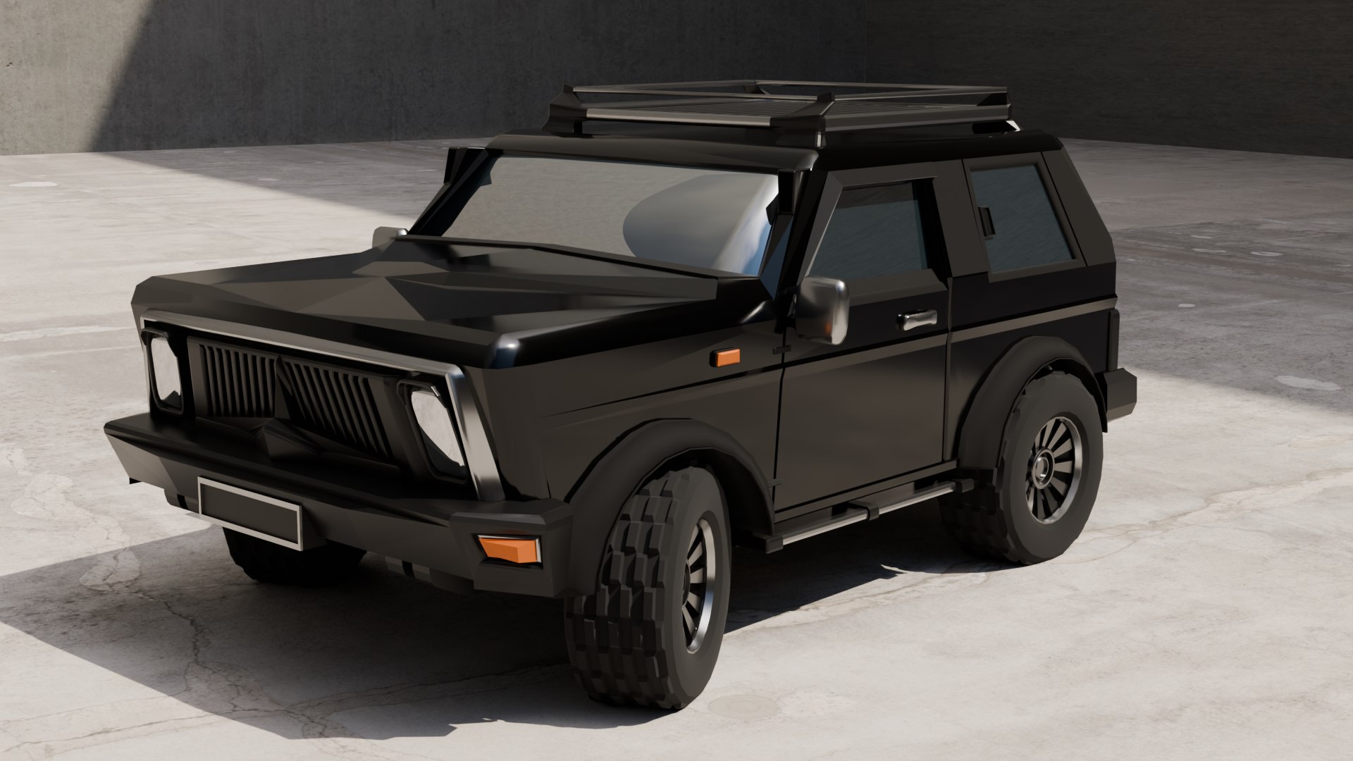 3D Offroad Modern Classic 4x4 Vehicle - TurboSquid 2315922