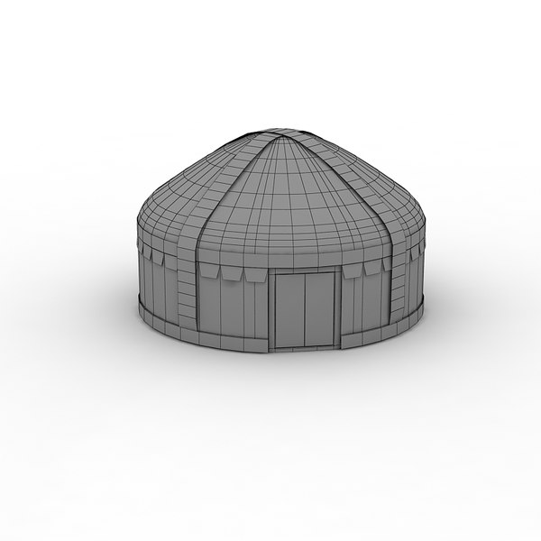 nomad tent home 3d model