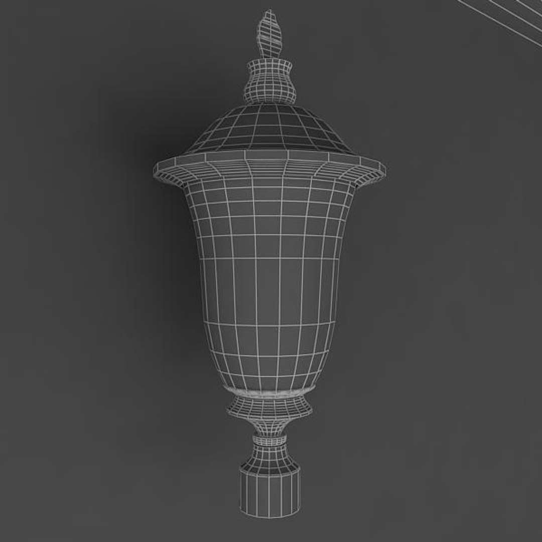 outdoor light 3d model