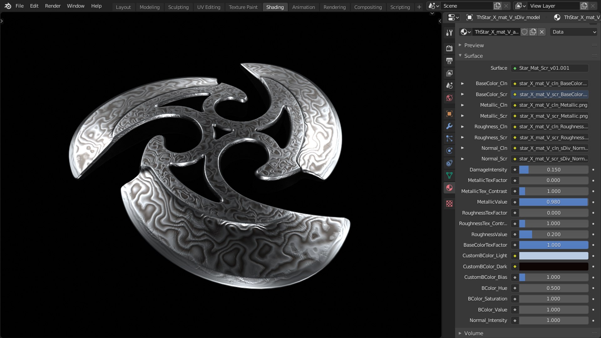 Throwing Star X M V Em 3D - TurboSquid 1975909