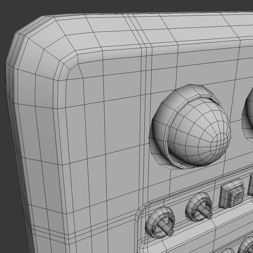 3D Control Panel - TurboSquid 1289847