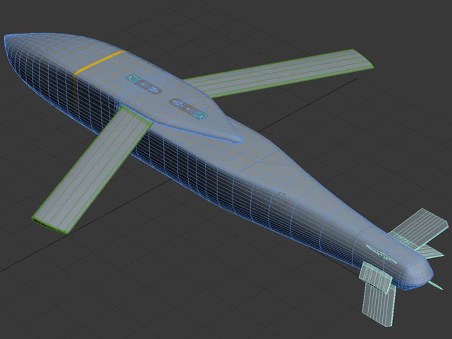 3d Weapon Navy Model