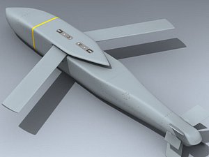 3d model aim-120c amraam