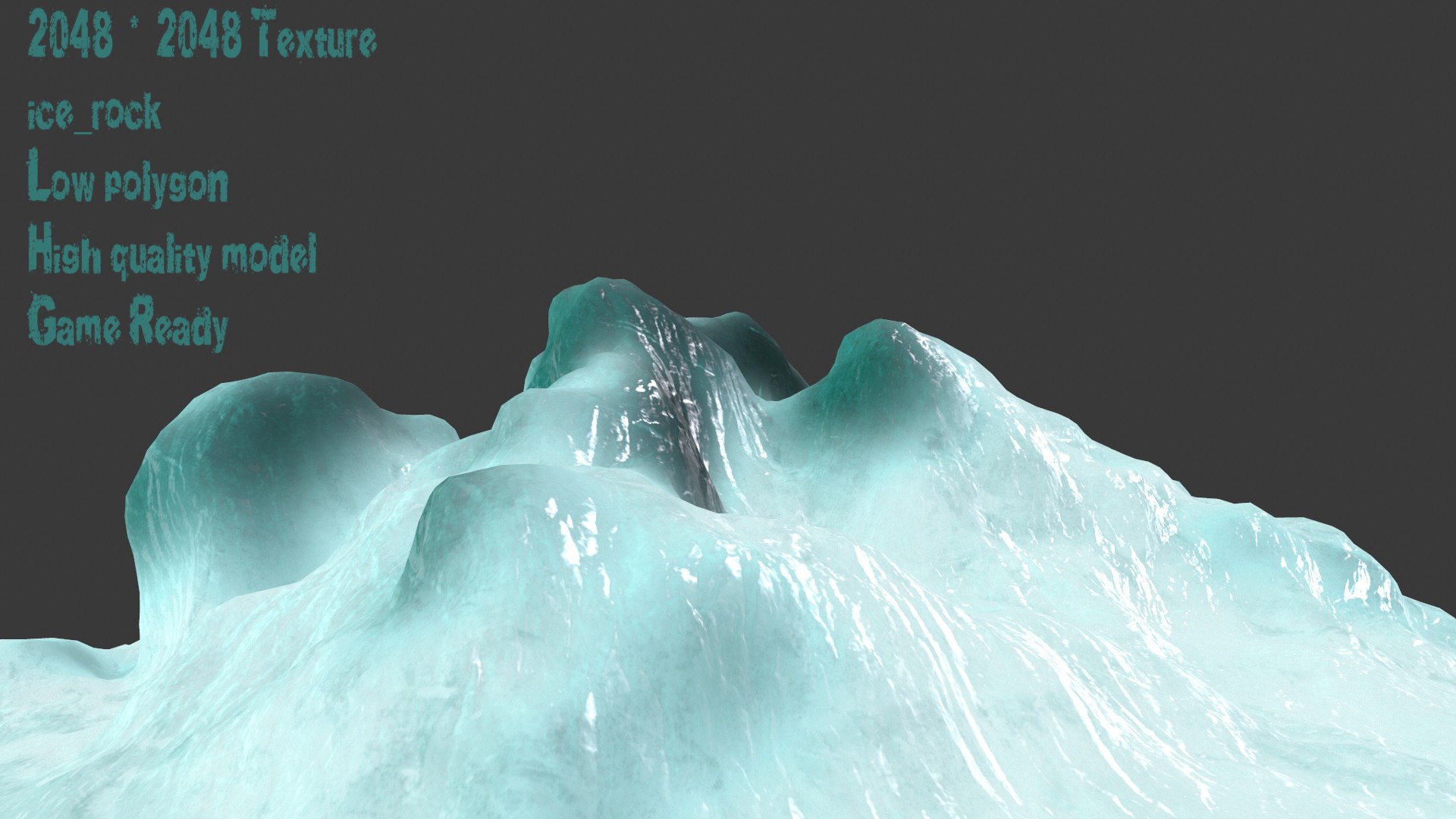 3D cave rock model - TurboSquid 1159703